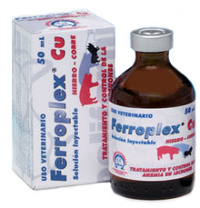 FERROPLEX CU / COMPANIA CALIFORNIA S.A. | Vademecum Veterinario > Soy ...