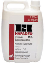 HAPADEX SUSPENSION ORAL / MSD Salud Animal MERCK & CO INC | Vademecum ...